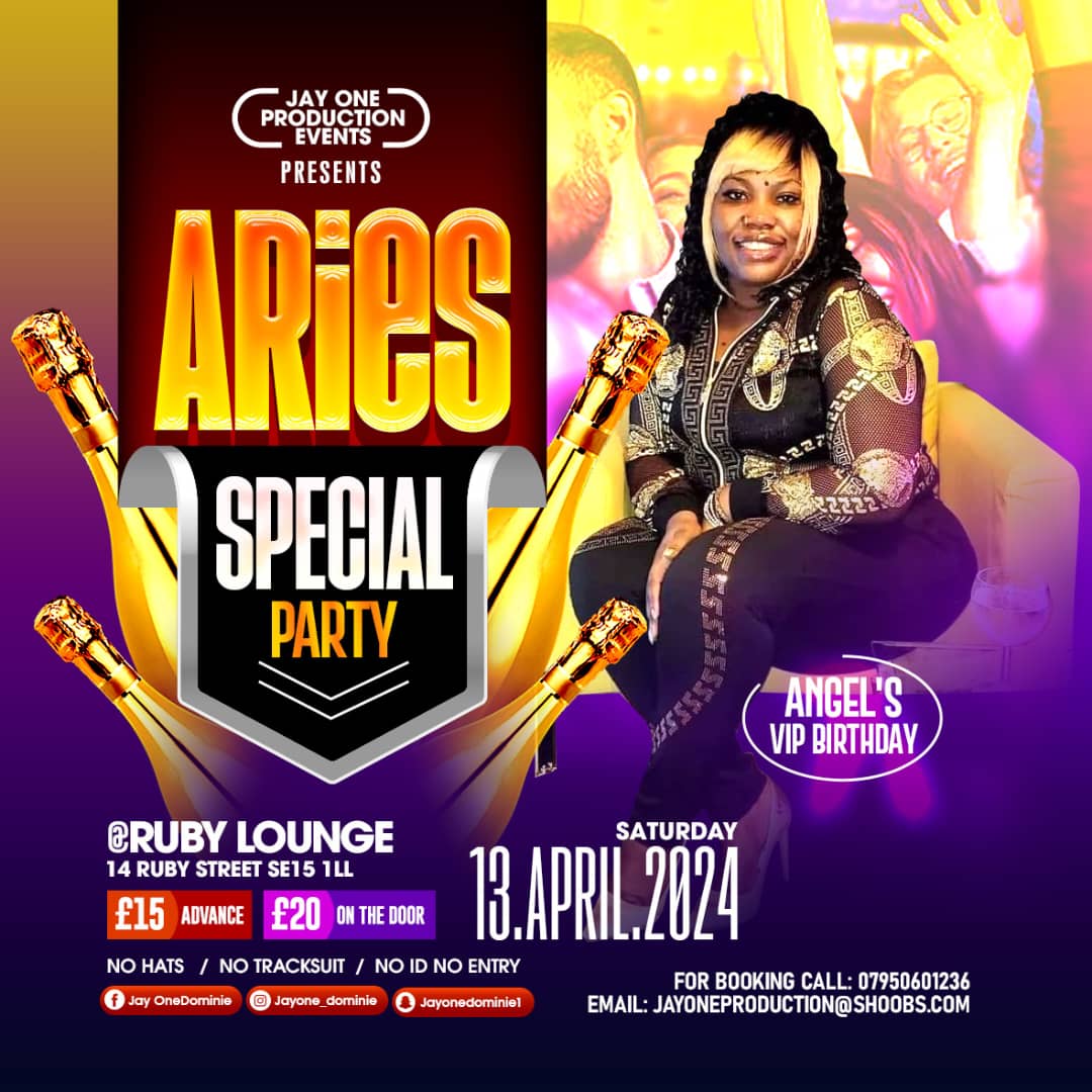 Ruby Lounge - Afrobeats Vs Bashment Aries Party | Shoobs